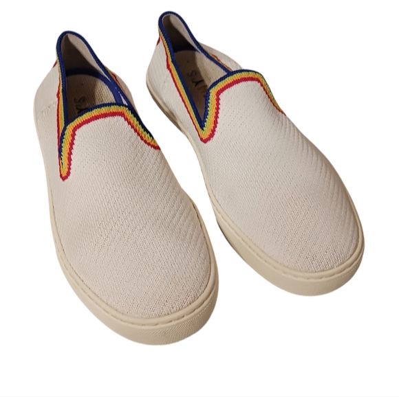 Rothy's | Shoes | Rothys The Slip On Limited Edition Rainbow Loafer ...